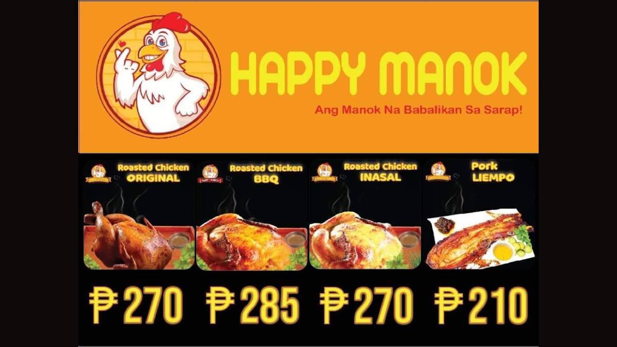 Carta del restaurante Happy Manok Bucal Silang, Silang