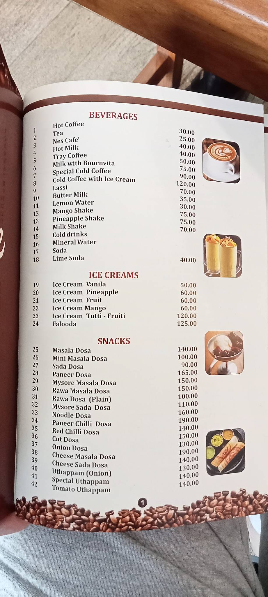 Menu at Indian Coffee House Maihar, Hardua Kalan