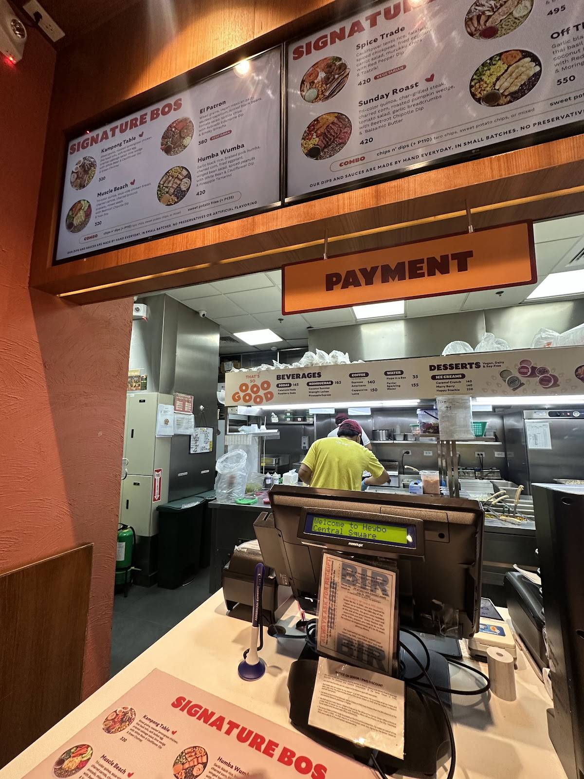 Menu at Heybo - Central Square Mall restaurant, Taguig