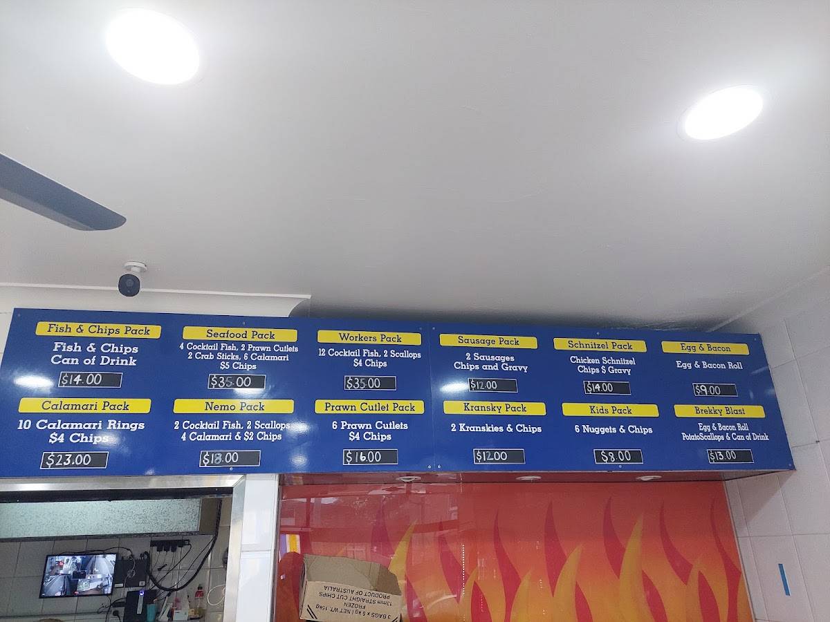 Menu at High Street Takeaway restaurant, East Maitland