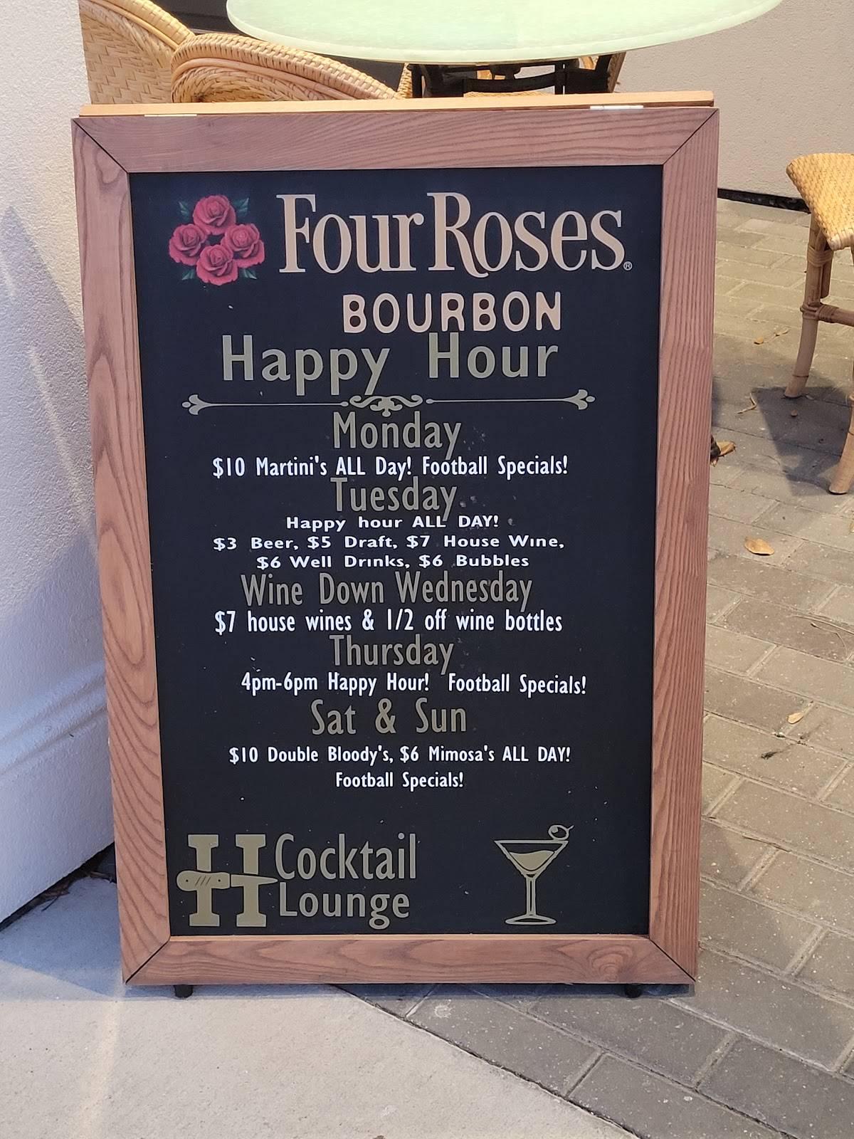 Menu at Hinge pub & bar, Bay Saint Louis