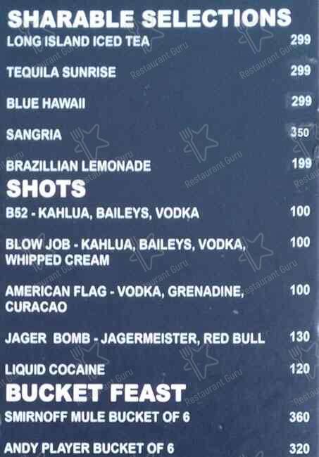 Menu at Holic Bar, Quezon City, Open Kitchen Food Park