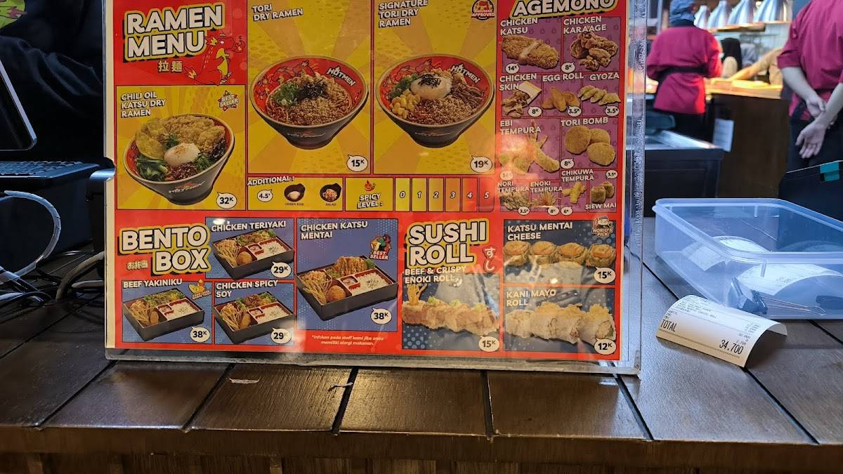 Menu at Helen's Night Mart Kuningan restaurant, South Jakarta