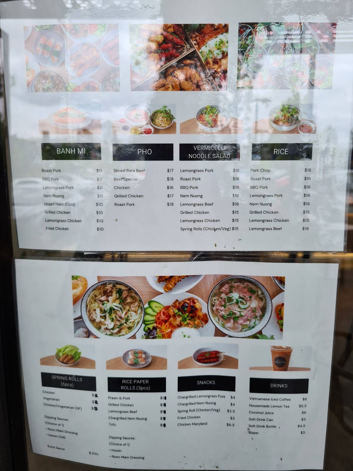 Menu at House of Banh Mi - Dandenong South restaurant, Dandenong South