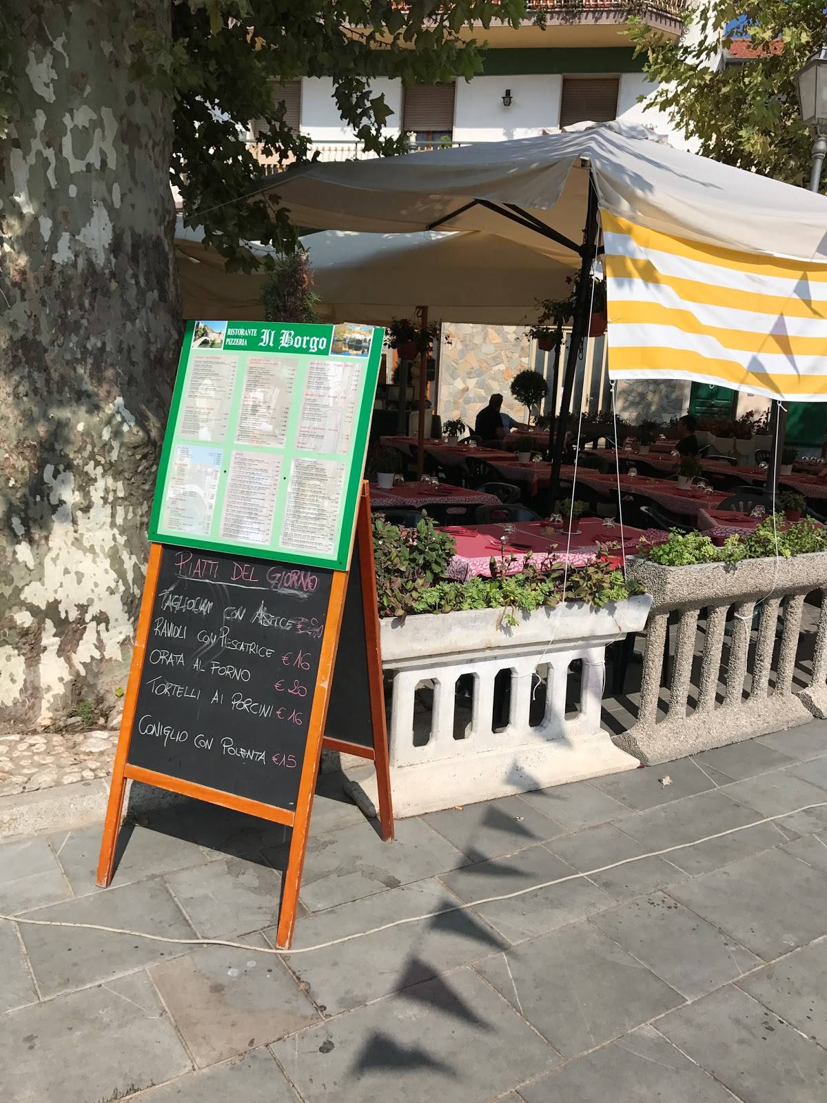 Menu da Il Borgo pizzeria, Dolceacqua