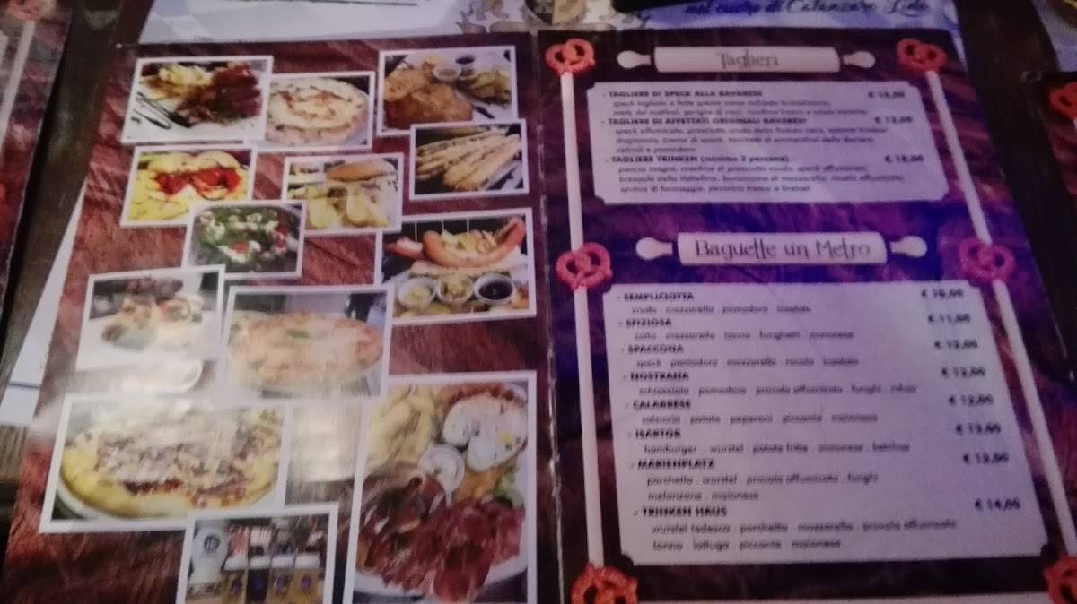 Menu da Il Cremino pub & bar, Catanzaro, Via Progresso