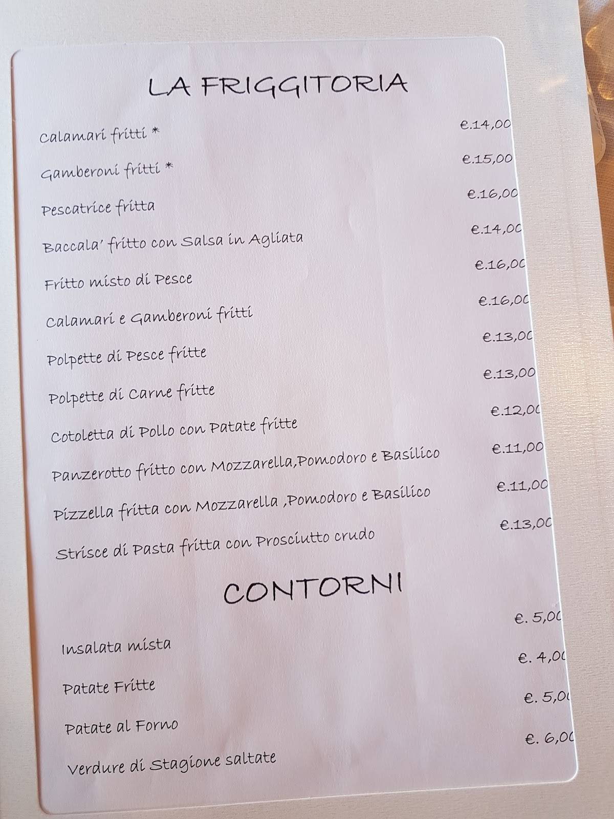 Menu da IL PORTICO "Griglieria Friggitoria Shushi Restaurant Pizzeria ...