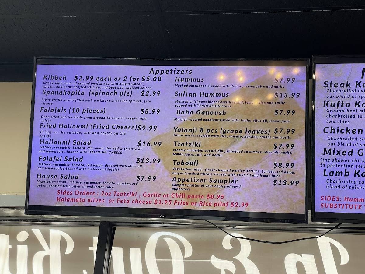 Menu at In & Out Kitchen restaurant, Pensacola
