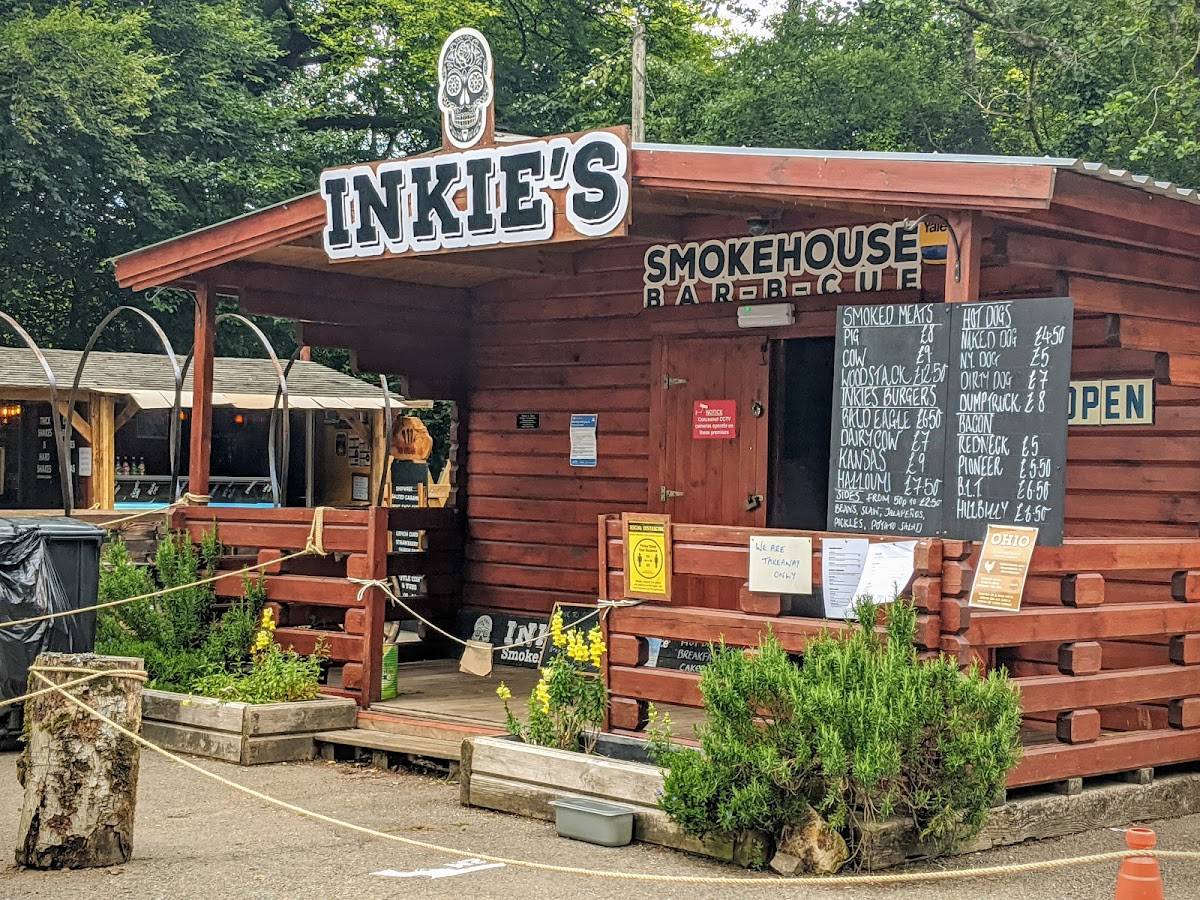 Menu at Inkie's Smokehouse restaurant, Liskeard