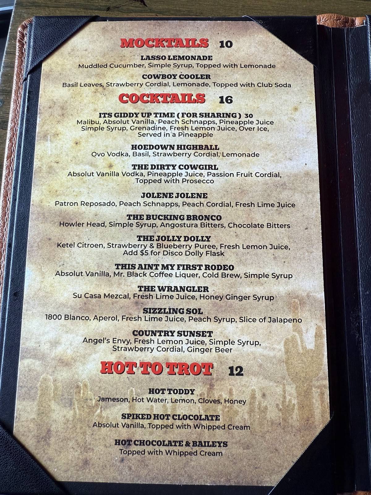 Menu at BOOTS & BONES BBQ, Jersey City