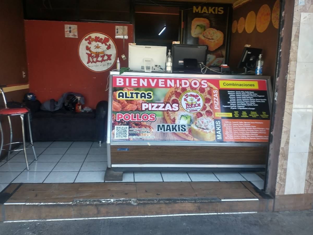 Carta del restaurante Joker pizza el rollo, Puruándiro