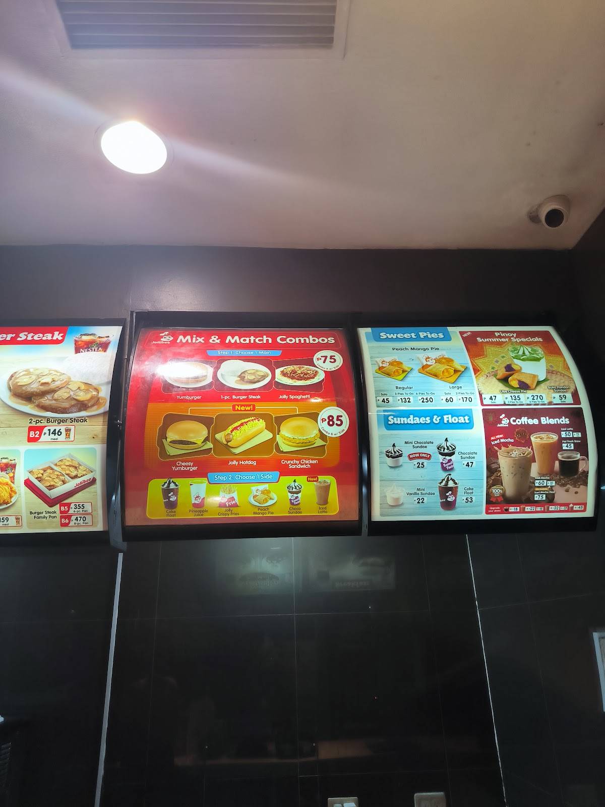 Carta del restaurante Jollibee Sta Rosa Bayan, Santa Rosa, Rizal Blvd