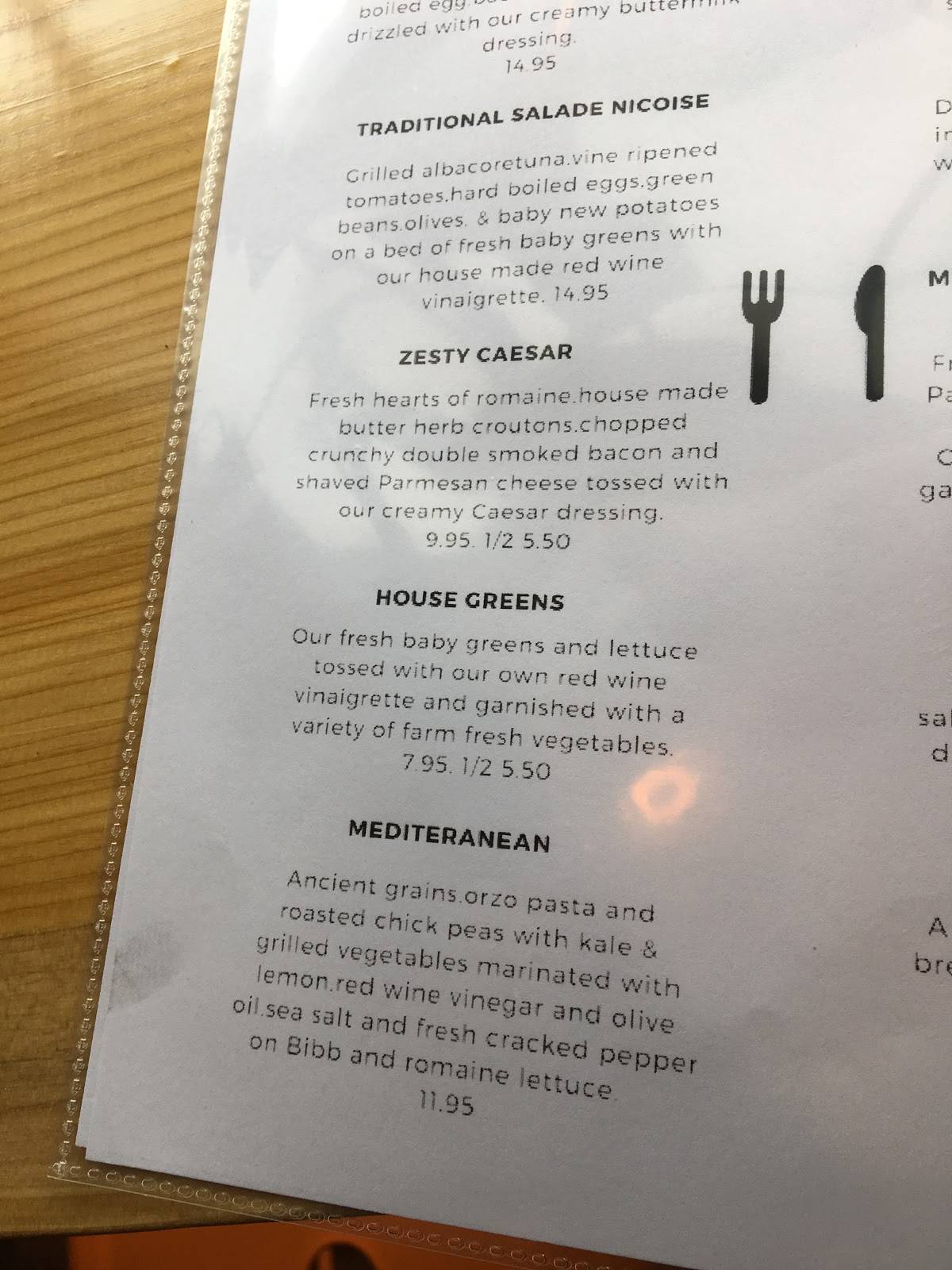Menu at Juniper Kitchen & Bistro restaurant, Grand Falls-Windsor