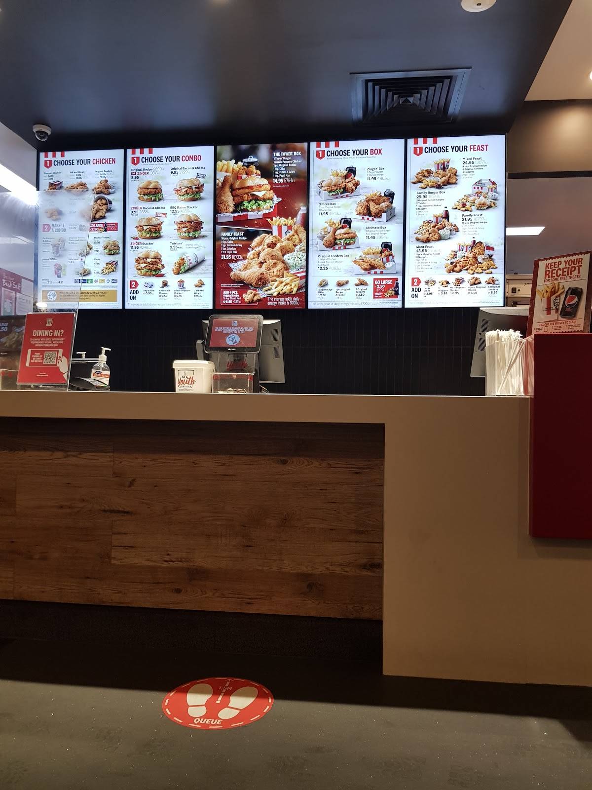 Menu at KFC Calamvale fast food, Calamvale