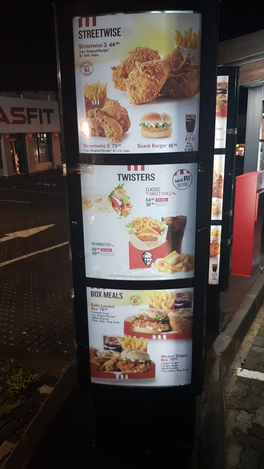 Menu at KFC Piet Retief Woodhill Mall restaurant, Piet Retief, Woodhill ...