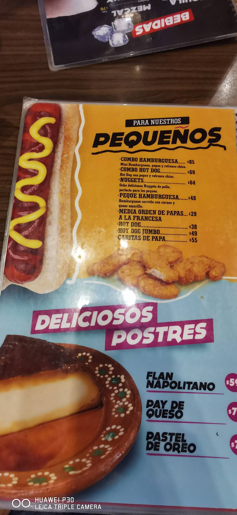 Carta del restaurante Kaos García Salinas, Guadalupe, Av García Salinas 31
