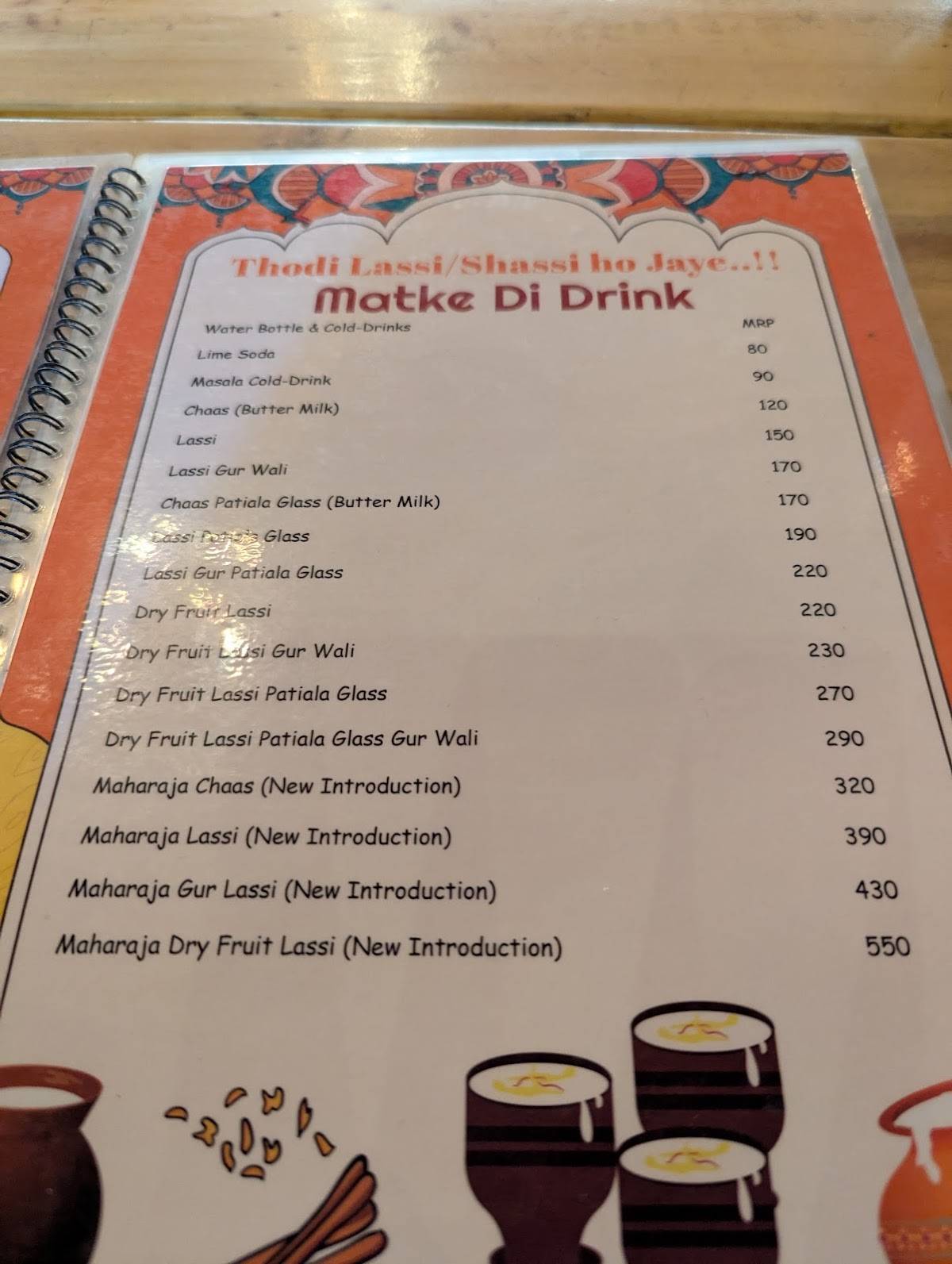 Menu at Kapoor's Cafe - Hitex, Hyderabad
