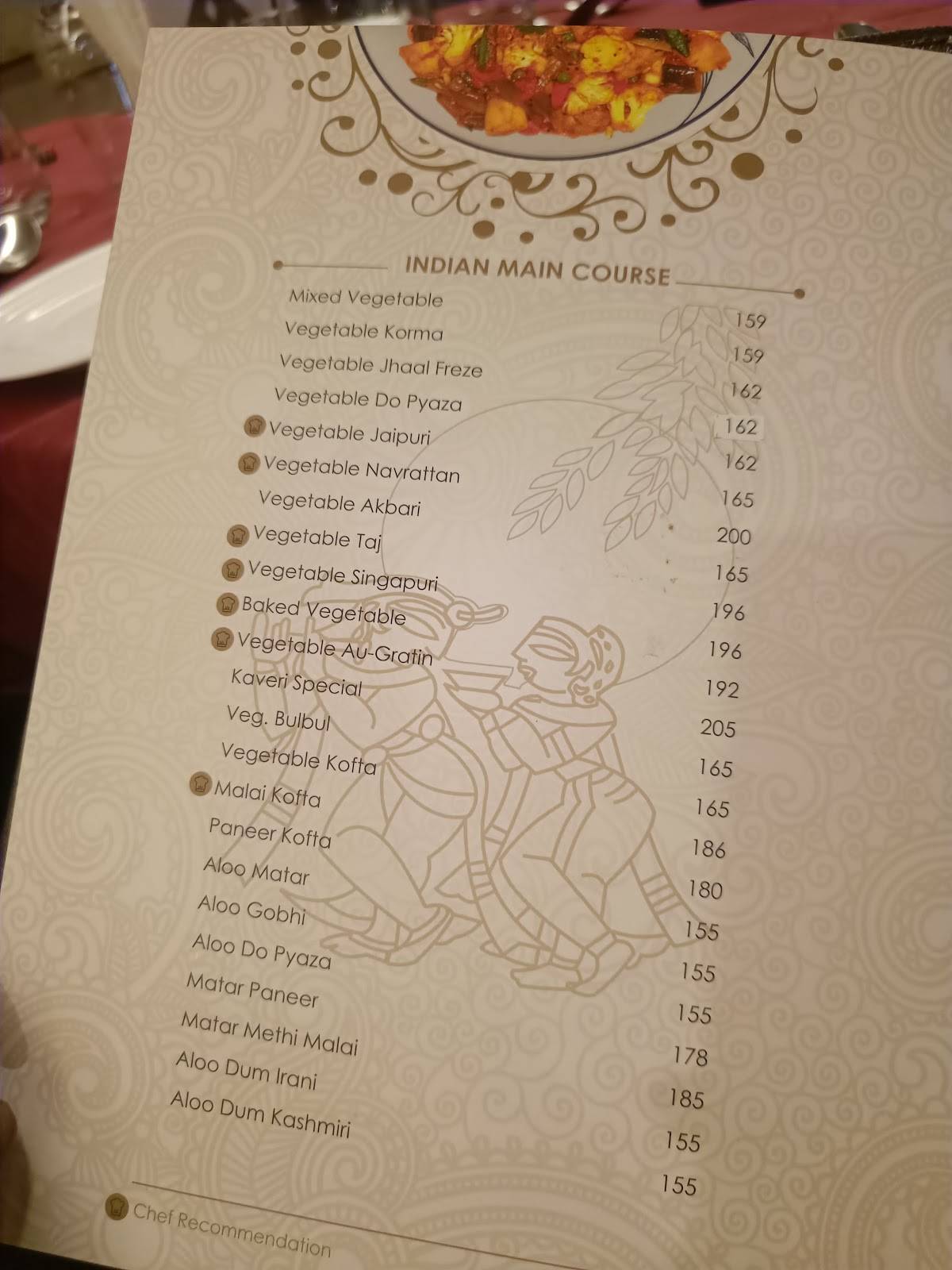 Menu at Kaveri Restaurant, Ranchi, Shop 9-11