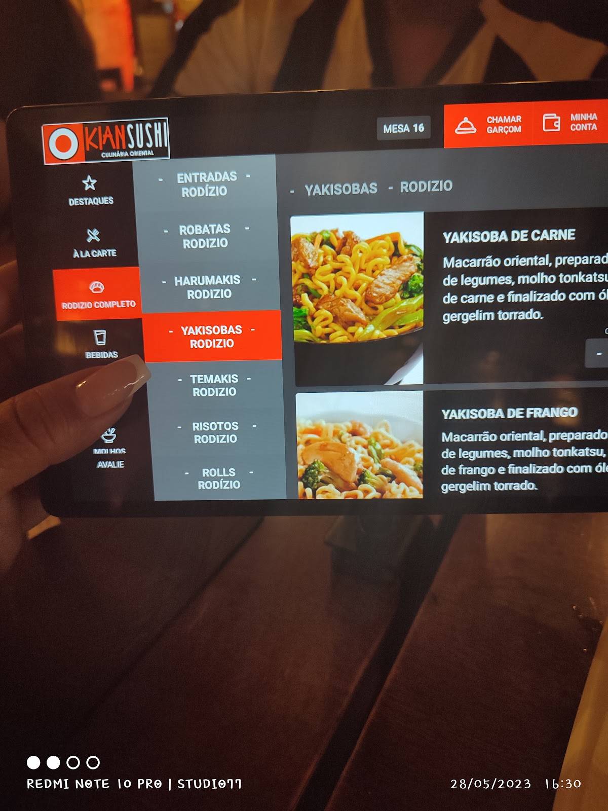 Menu em Kian Sushi Campo Grande restaurante, Rio de Janeiro