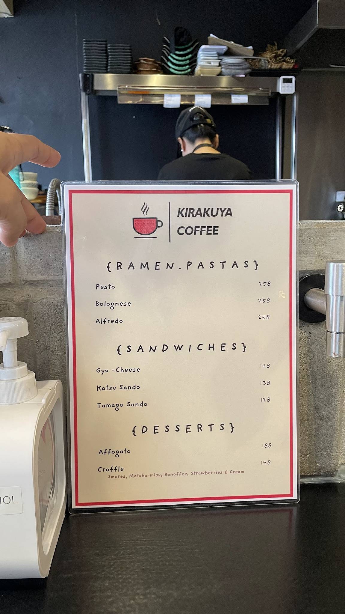 Menu at Kirakuya Ramen - Fairview restaurant, Quezon City