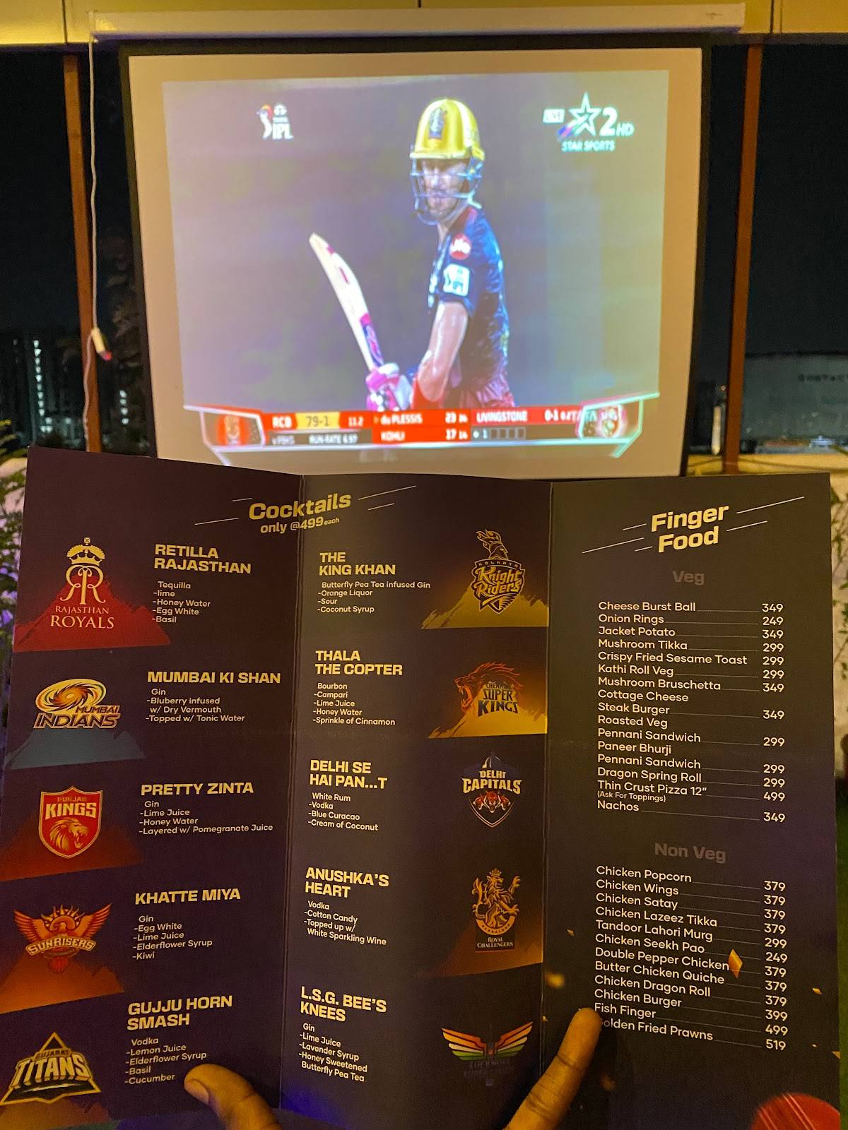 Menu at Kiro - Restaurant & Bar, Pune