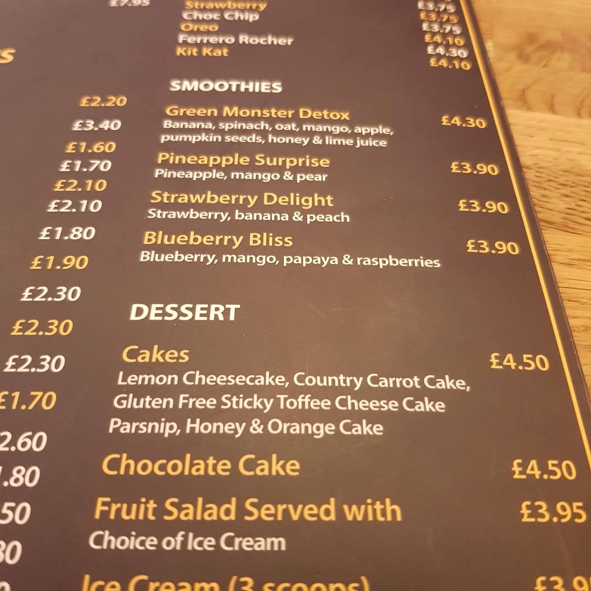 Menu at Kitchen West Wickham restaurant, West Wickham, 81 High St