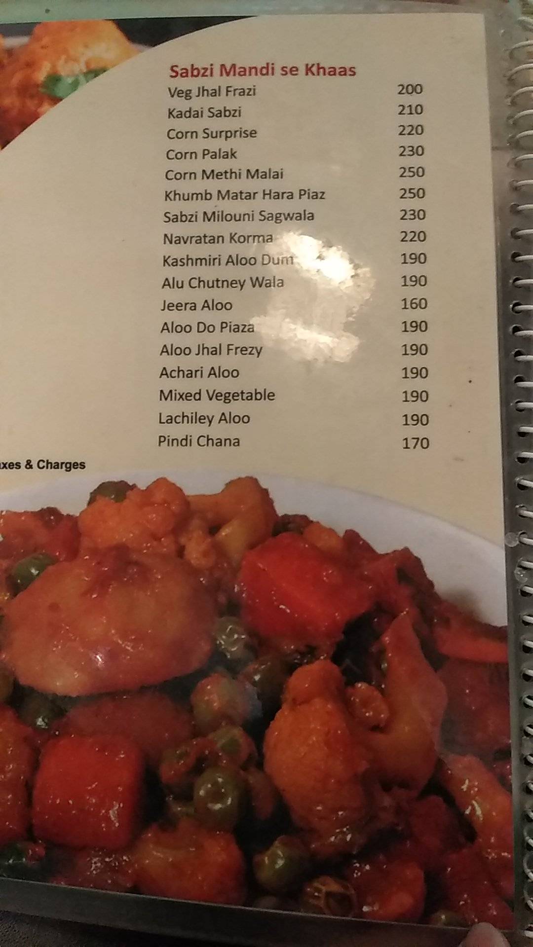 Menu at Gupta Brothers, Kolkata, 82 A