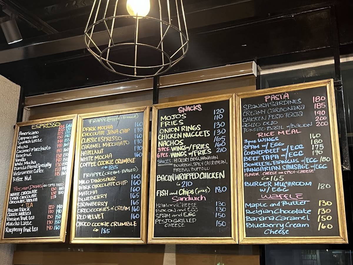 Menu at Kura Cafe - Manggahan, General Trias, General Trias