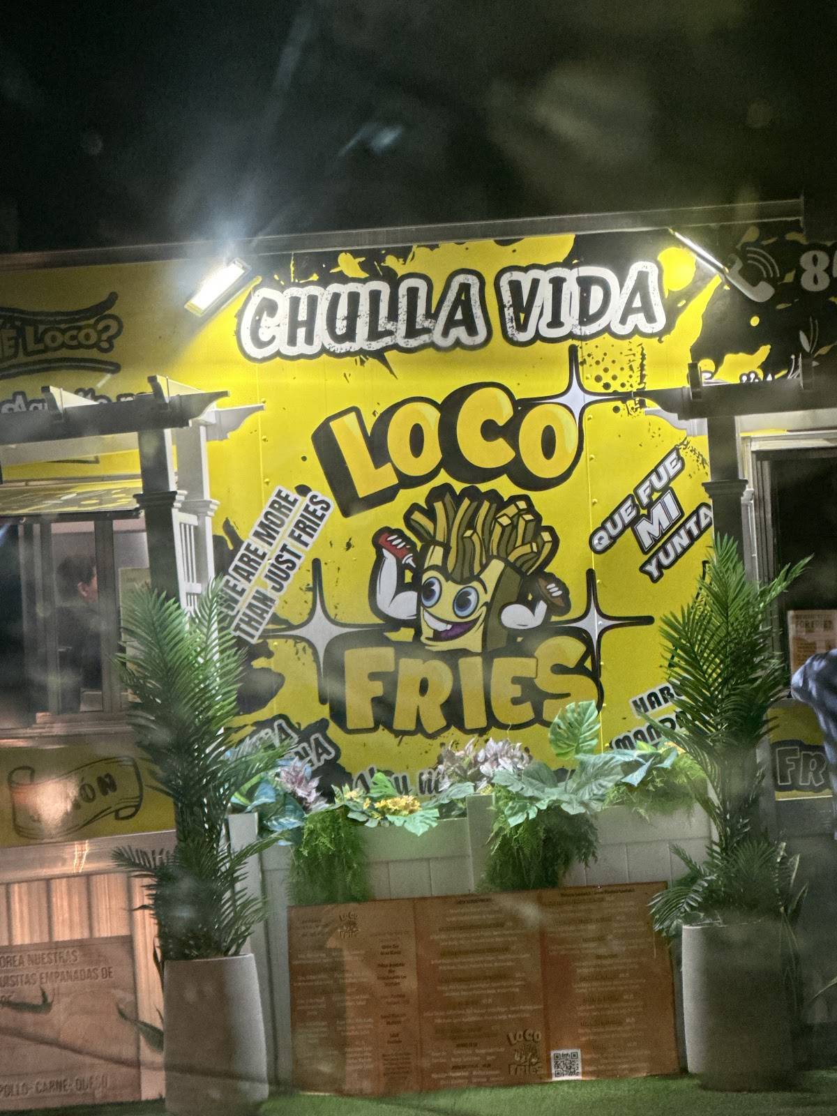 Menu at LOCO FRIES restaurant, Spring Valley