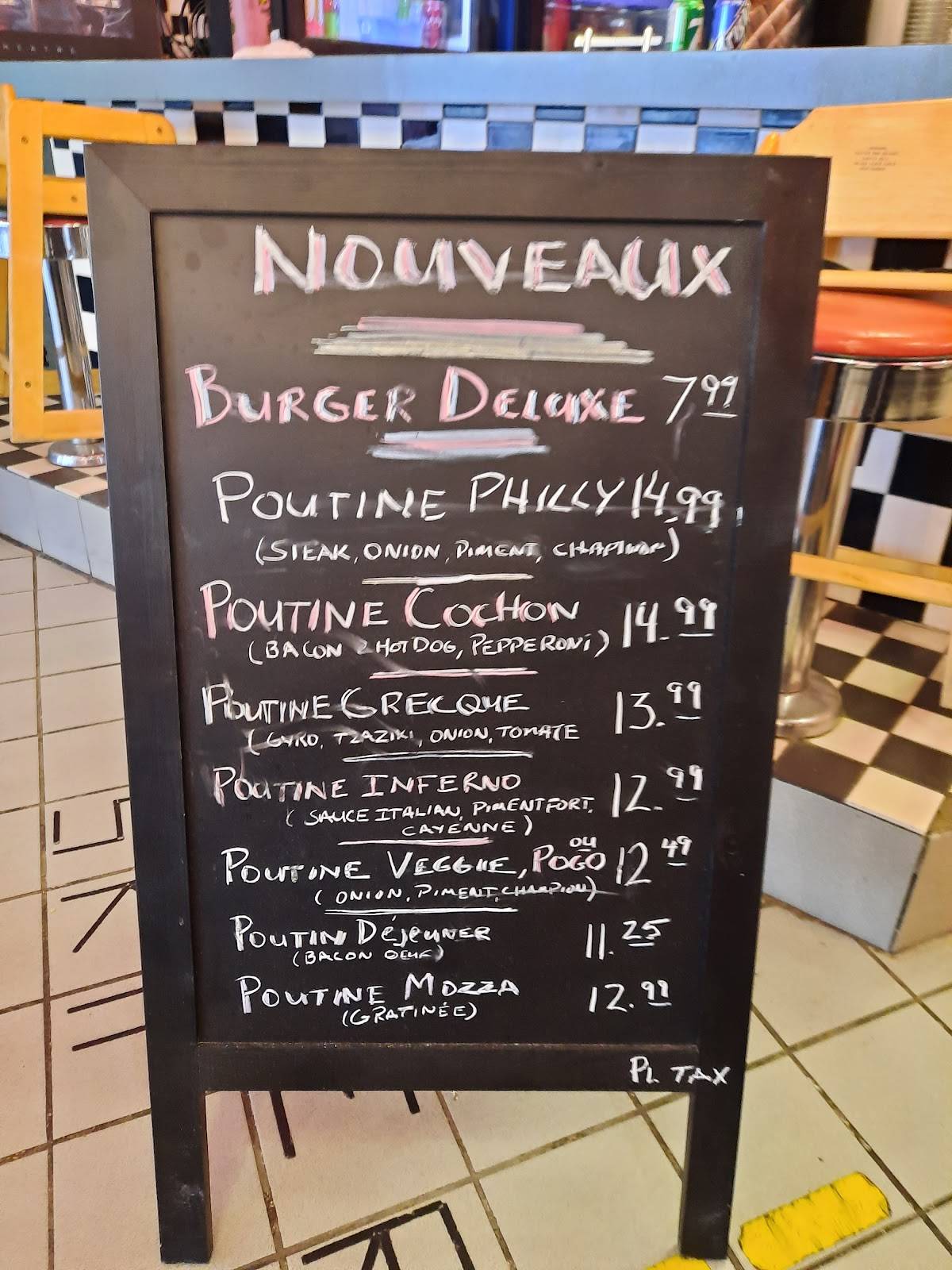 Menu au La Belle Province Duvernay Belle Pro's restaurant à viande ...