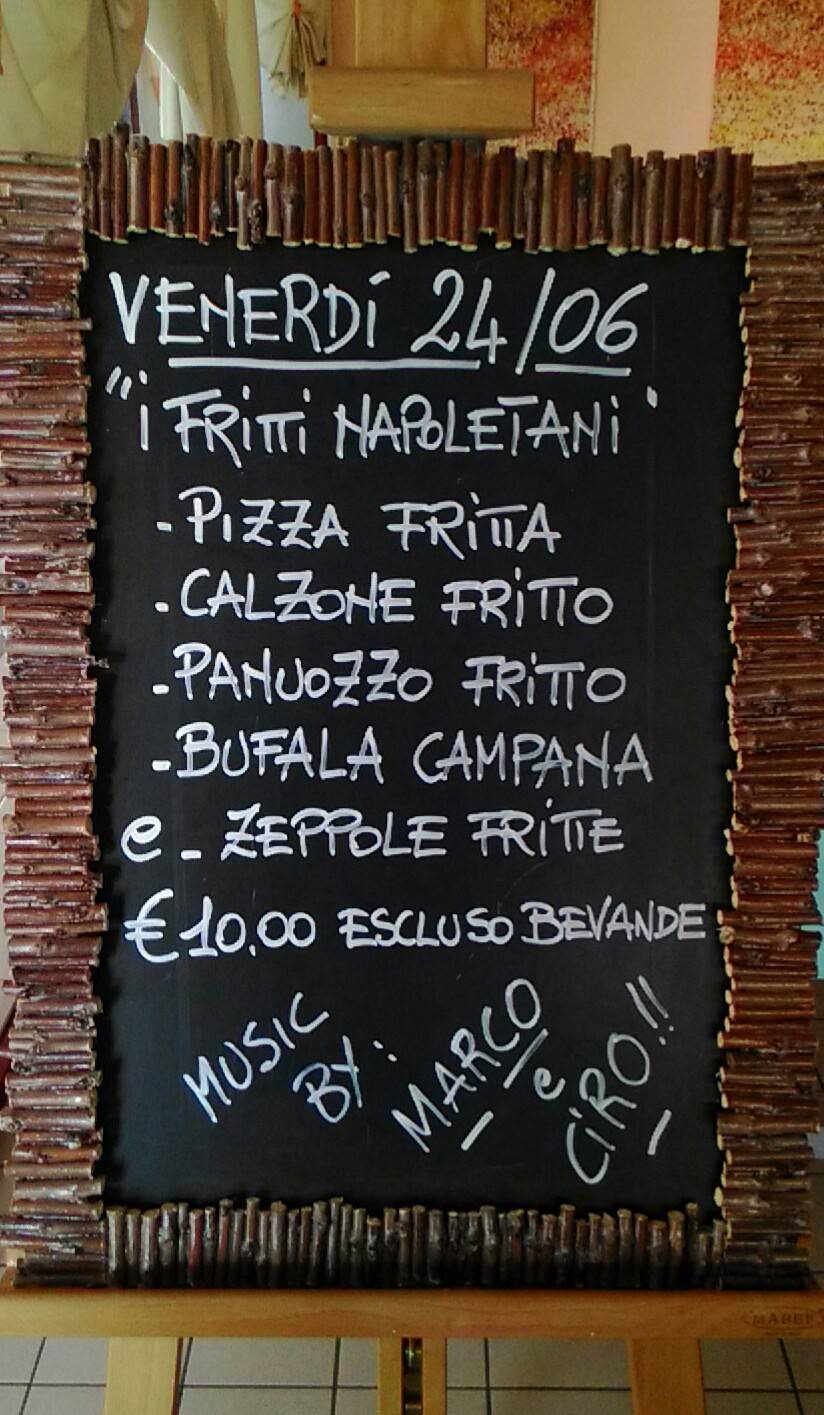 Menu da Pizzeria Ristorante La Brusca, Fusignano