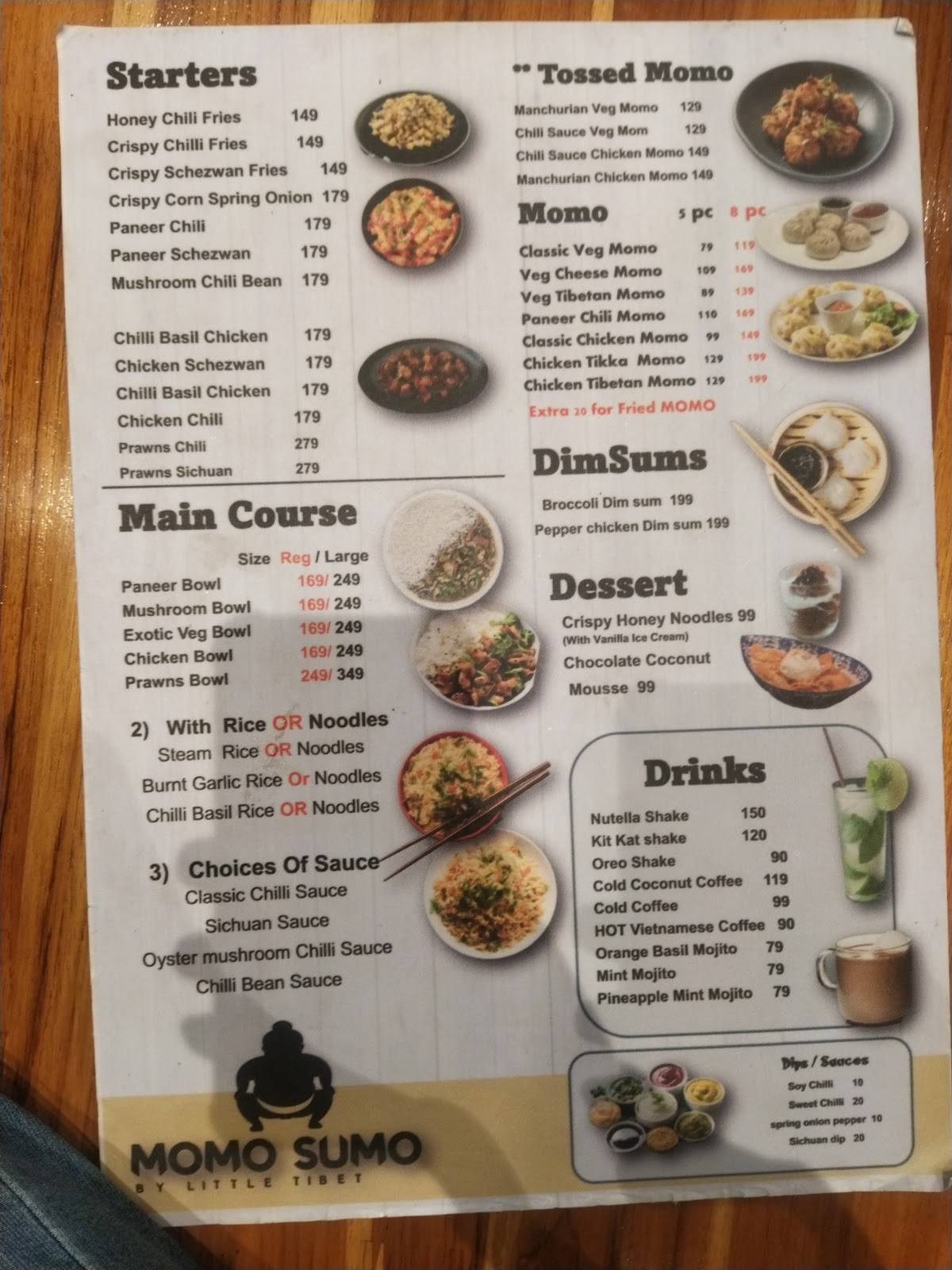 Menu at CAFE SUMO (MOMO SUMO)- Best Restaurent, Latur
