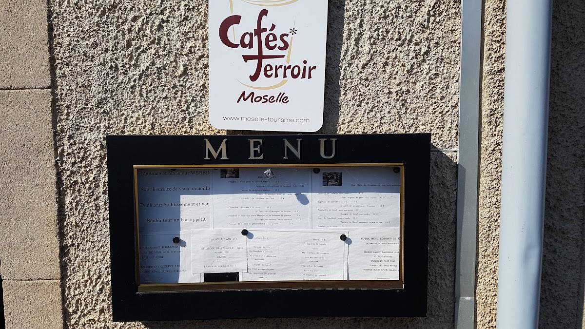 Menu au Auberge de Michèle restaurant, Volstroff
