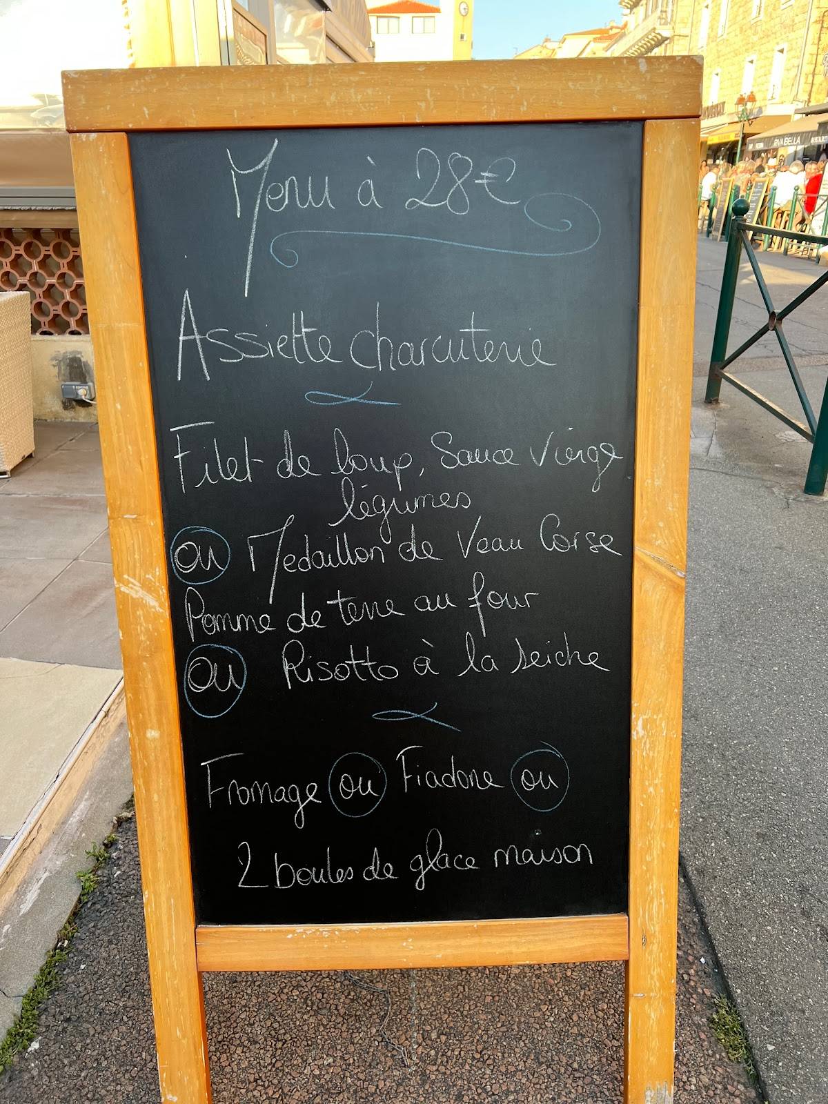 Menu au Restaurant Le Rescator Propriano, Propriano, 15 Avenue Napoléon III