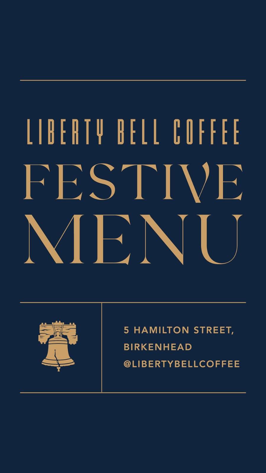 Menu at Liberty Bell Coffee pub & bar, Birkenhead, 5 Hamilton St
