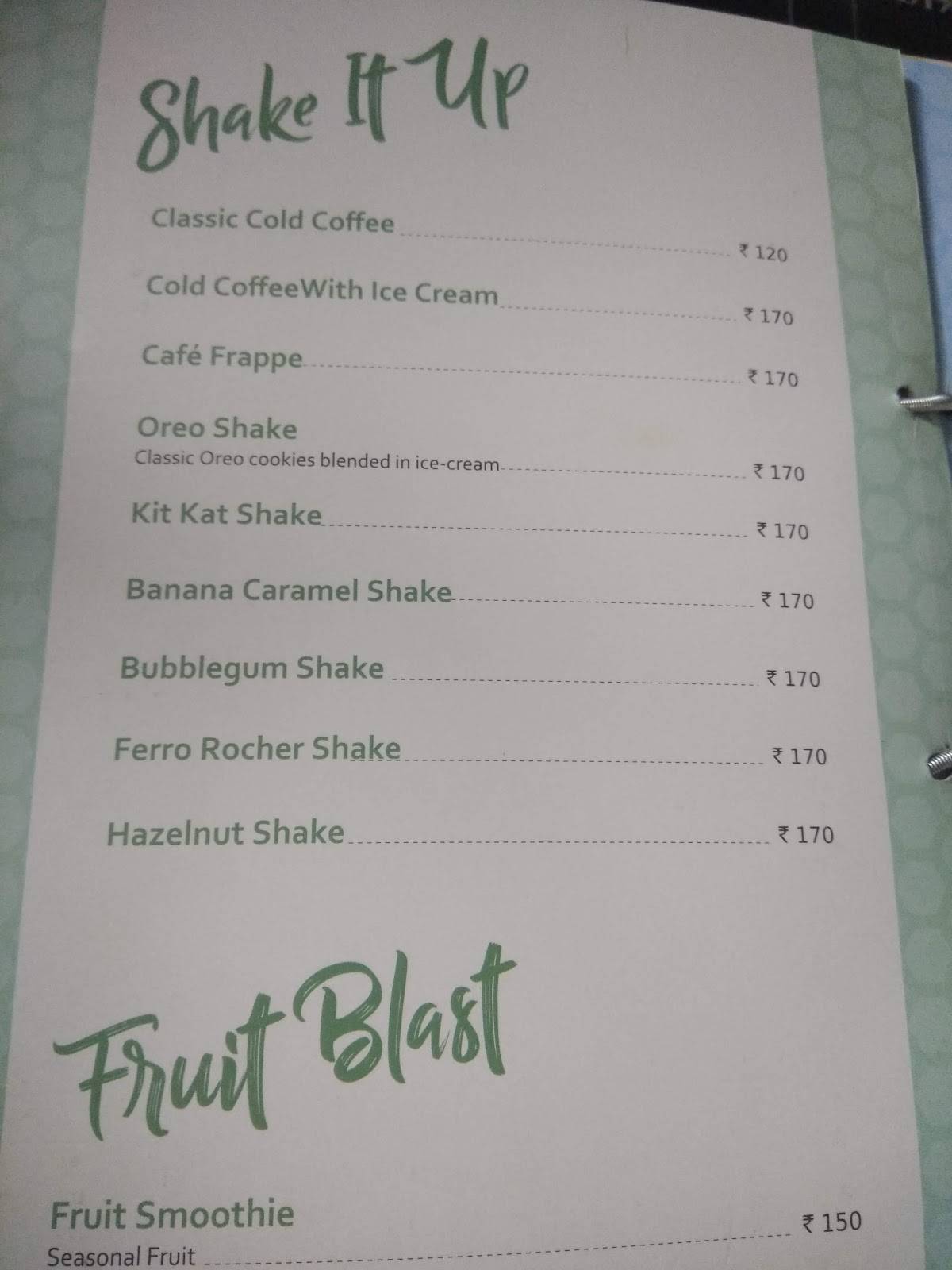 Menu at Little's Bistro, Ranchi