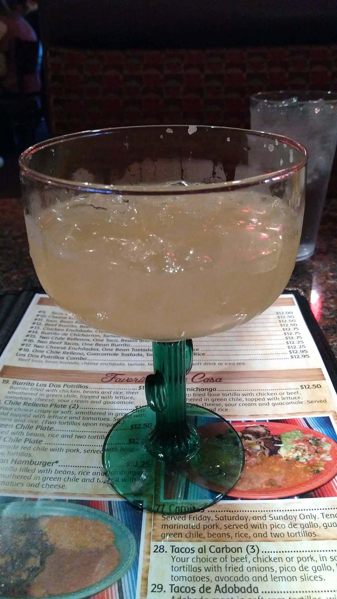 Menu at Los Dos Potrillos Mexican Restaurant, Centennial, S Holly St