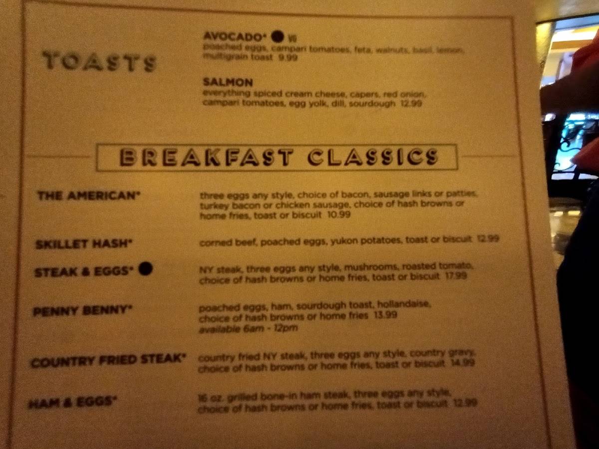 Menu at Lucky Penny at Green Valley Ranch cafe, Henderson