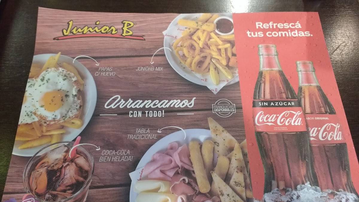Menu at Lupe restaurant, La Falda