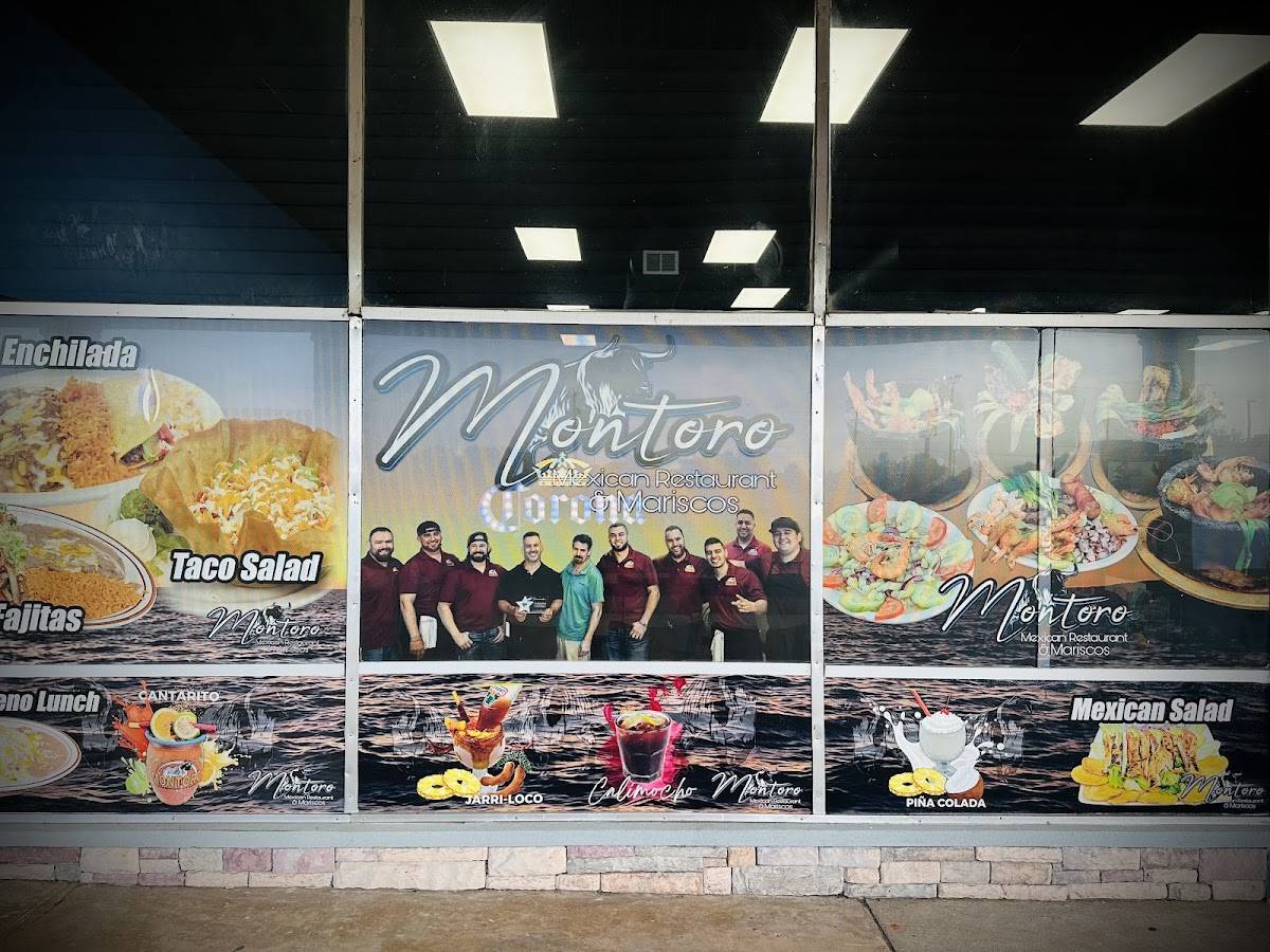Menu at MONTORO MEXICAN RESTAURANT & MARISCOS, Oklahoma City