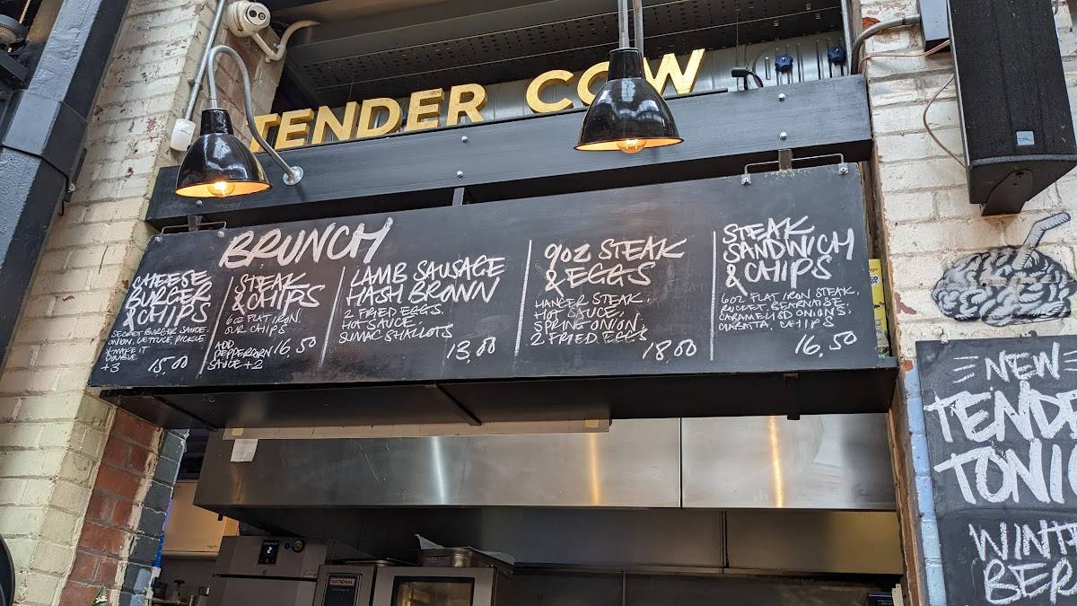 Menu at Mackie Mayor pub & bar, Manchester