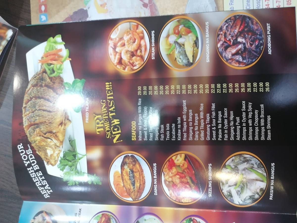 Menu at Manila Pinoy Restaurant And Bakery, Abu Dhabi, E18-02