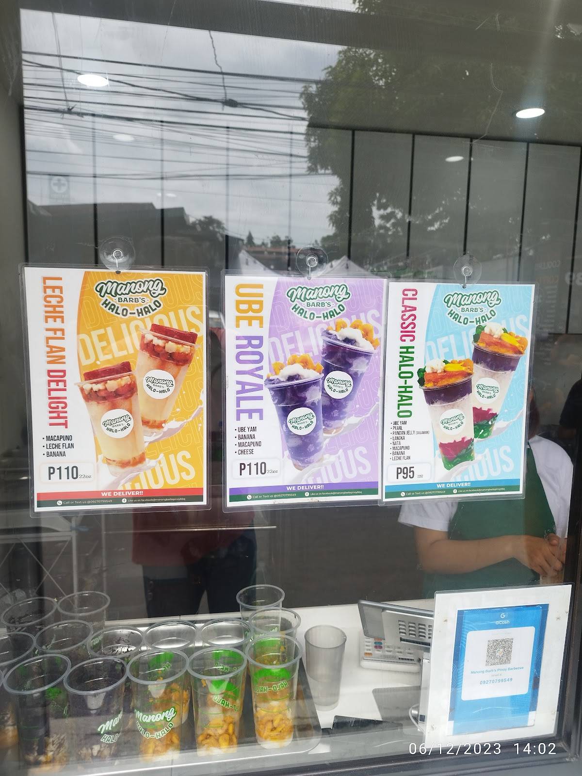 Menu at Manong Barb's - General Trias Branch, General Trias