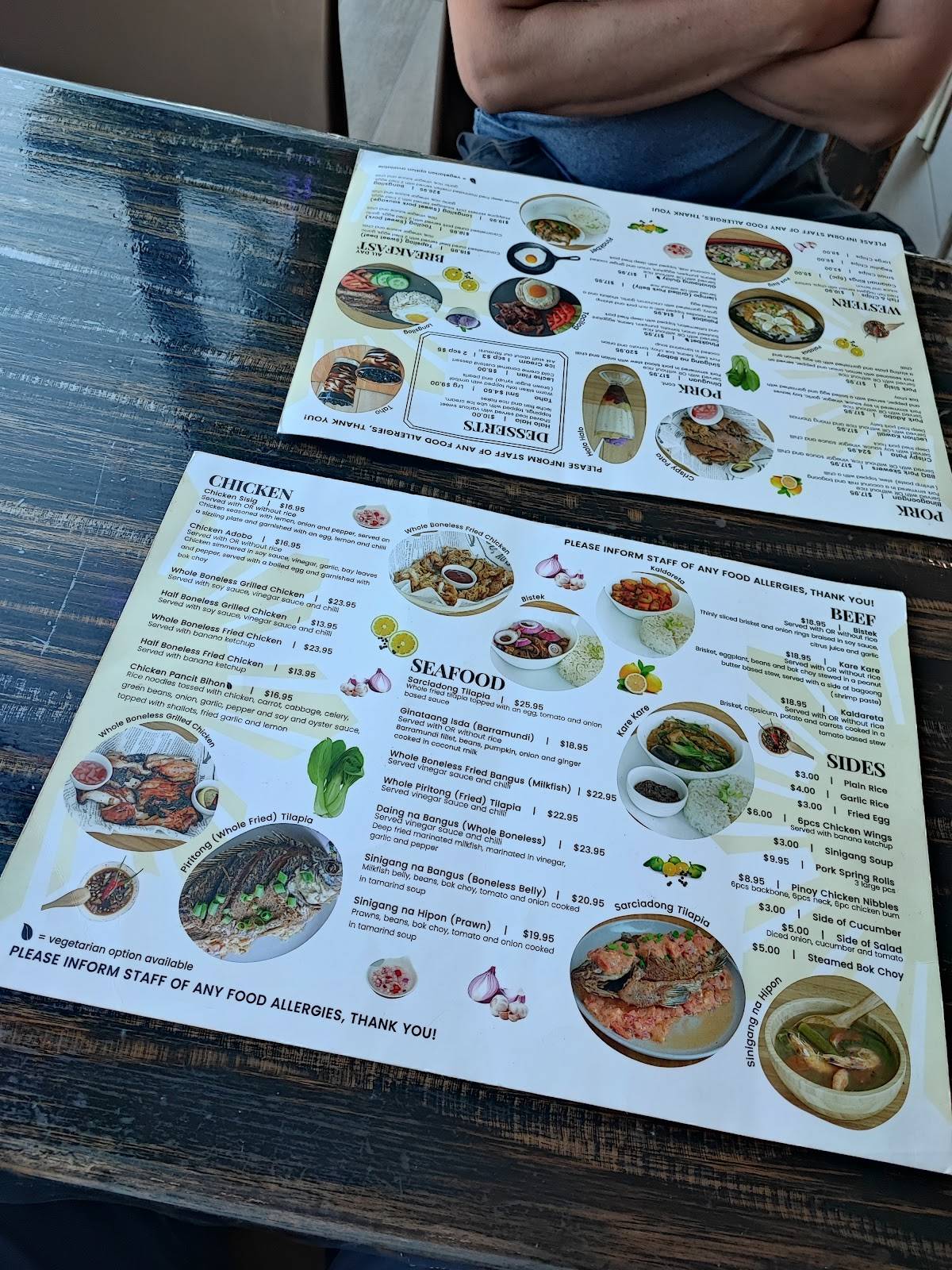 Menu at Manyaman Browns Plains restaurant, Browns Plains