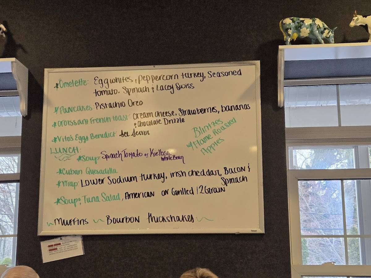 Menu at Maureen's Kitchen restaurant, Smithtown