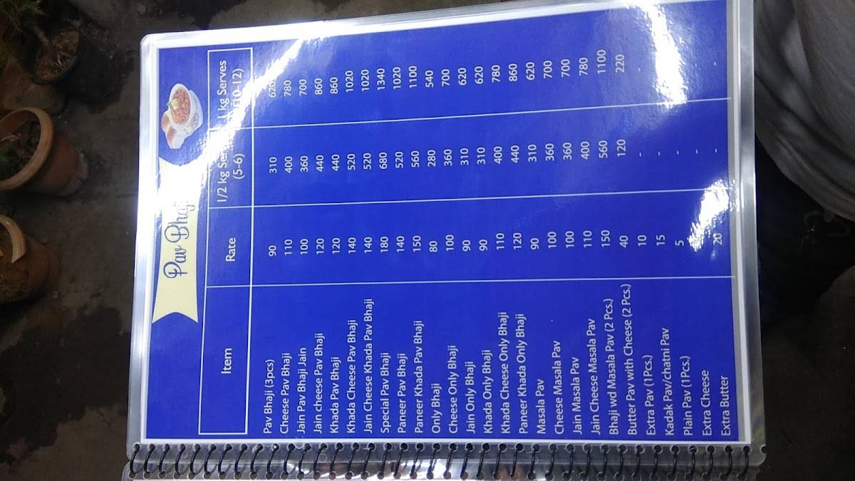 Menu at Meal By Kilo, Mumbai