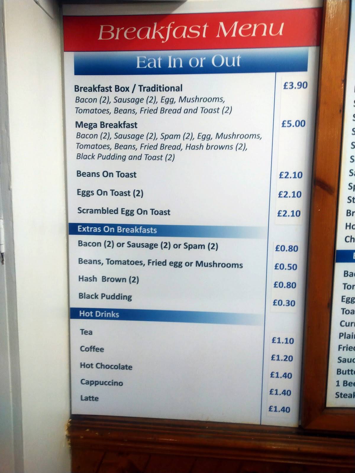 Menu at Megabite restaurant, Pudsey, 1 Valley Rd