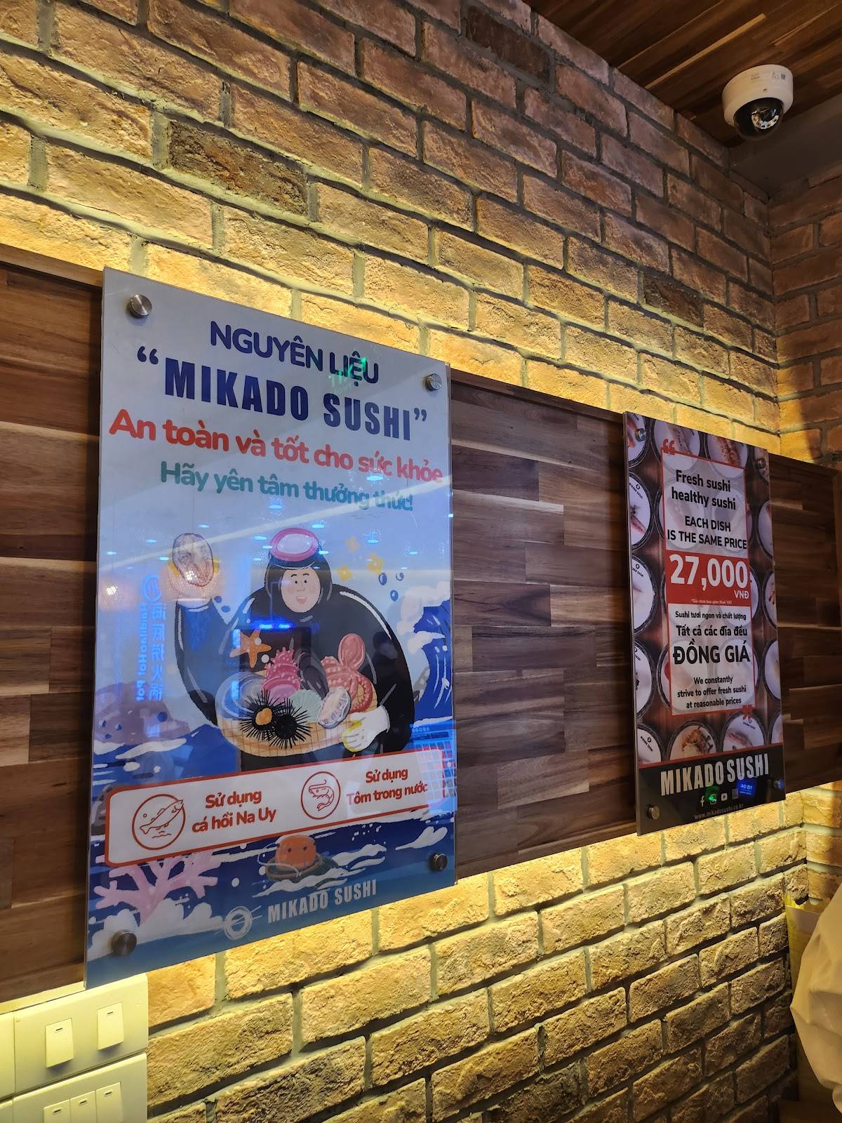Menu at Mikado Sushi Vincom Phạm Ngọc Thạch restaurant, Hanoi