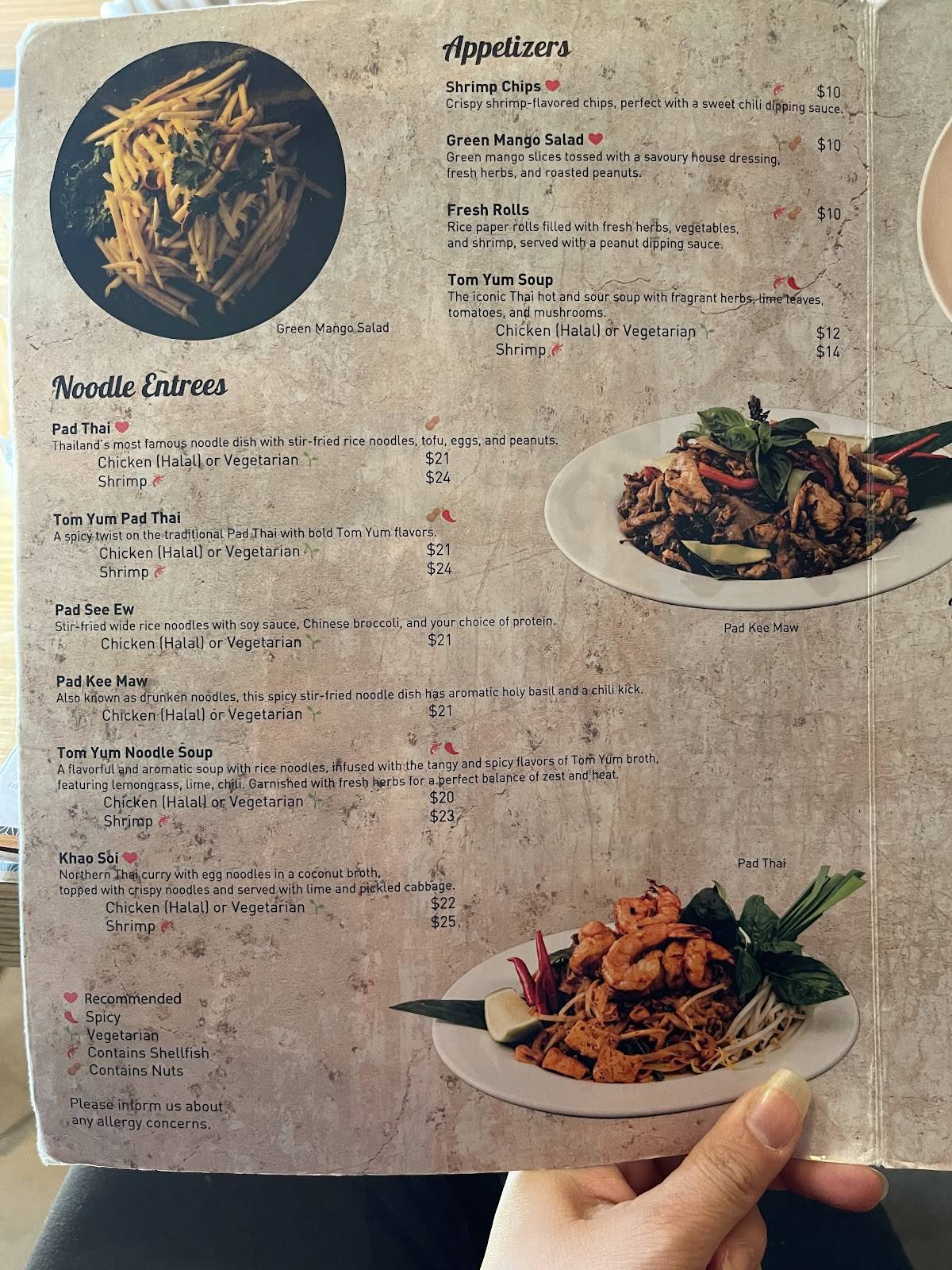 Menu at Axia Restaurant, Mississauga, A Plantation Pl Unit B