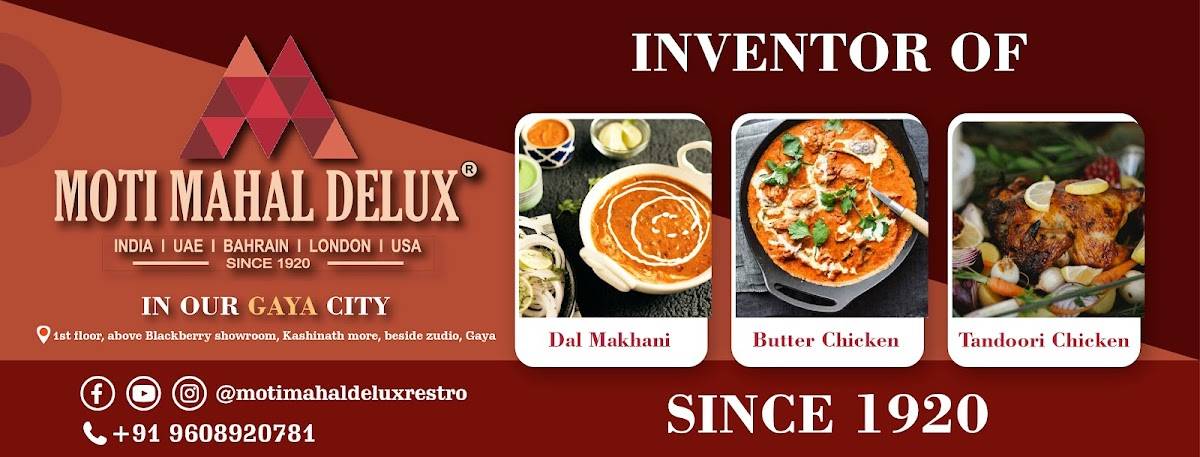 Menu at Moti Mahal Delux Restaurant Gaya, Gaya